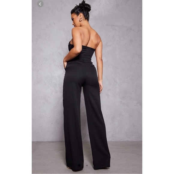 PrettyLittleThing | Pants & Jumpsuits | Plt Black Jumpsuit | Poshmark